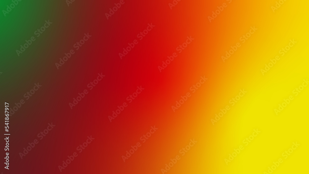 abstract green yellow red flag tricolor gradient background Stock ...