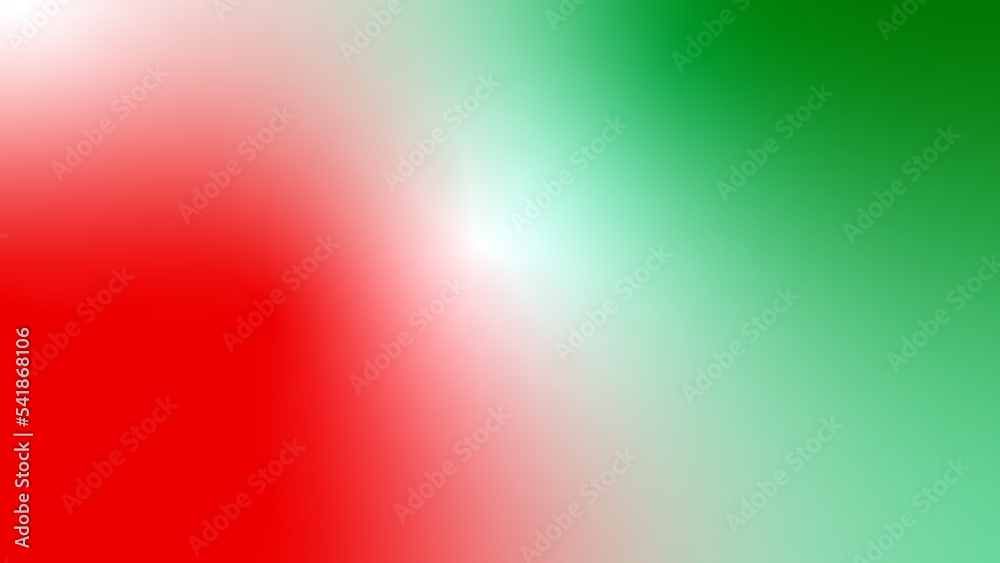 red white green flag colour gradient background Stock Illustration ...