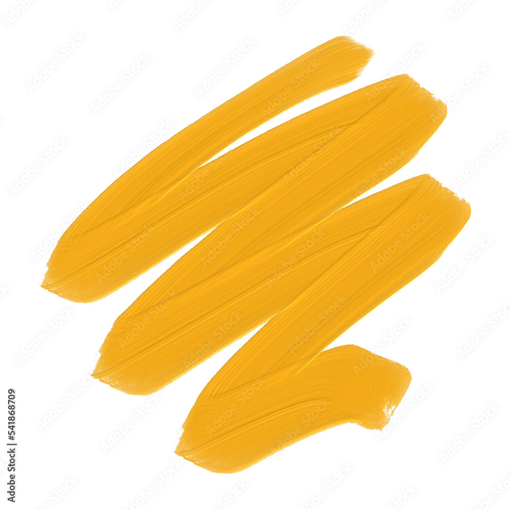 orange oil painted element line Stock Illustration | Adobe Stock