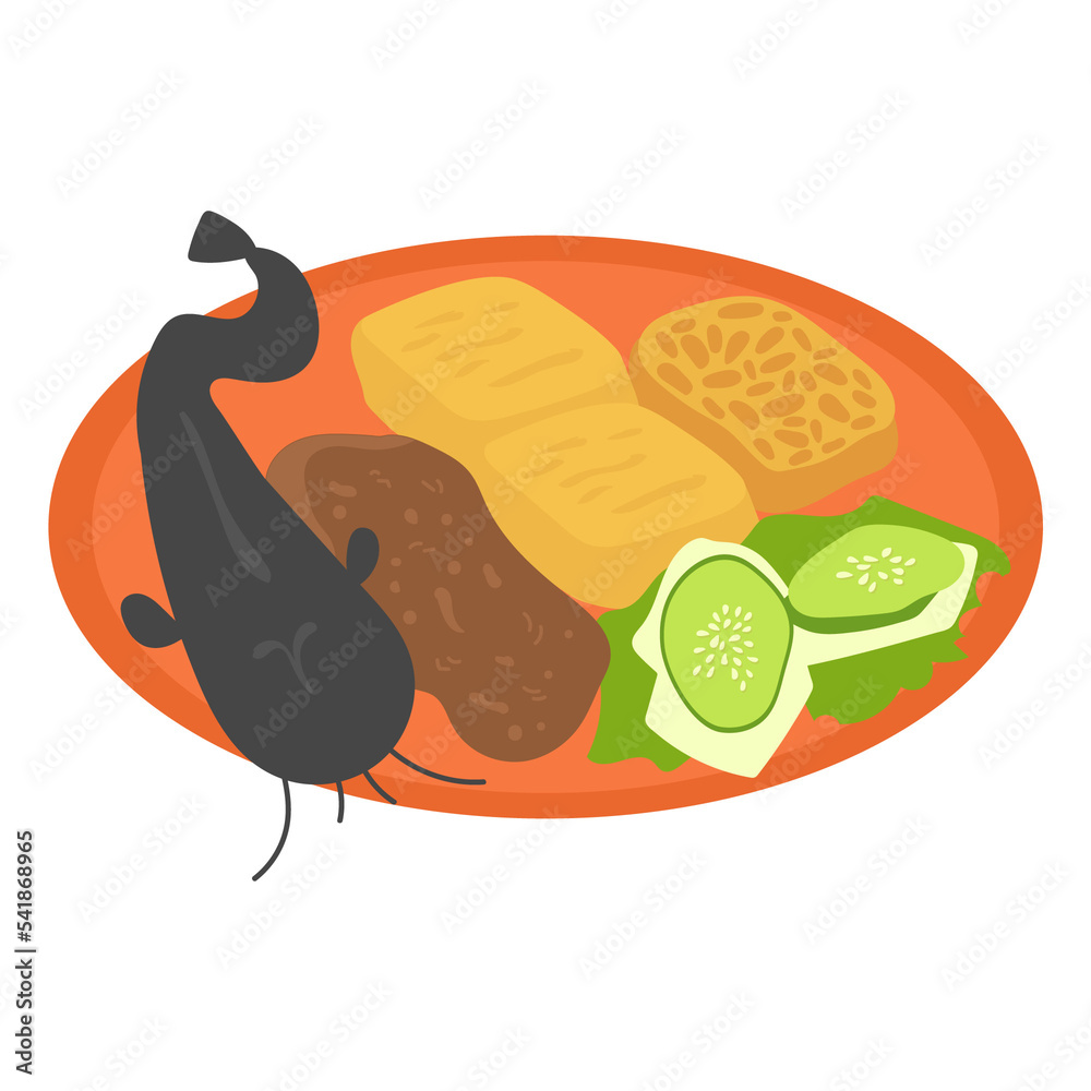 pecel lele Stock Illustration | Adobe Stock