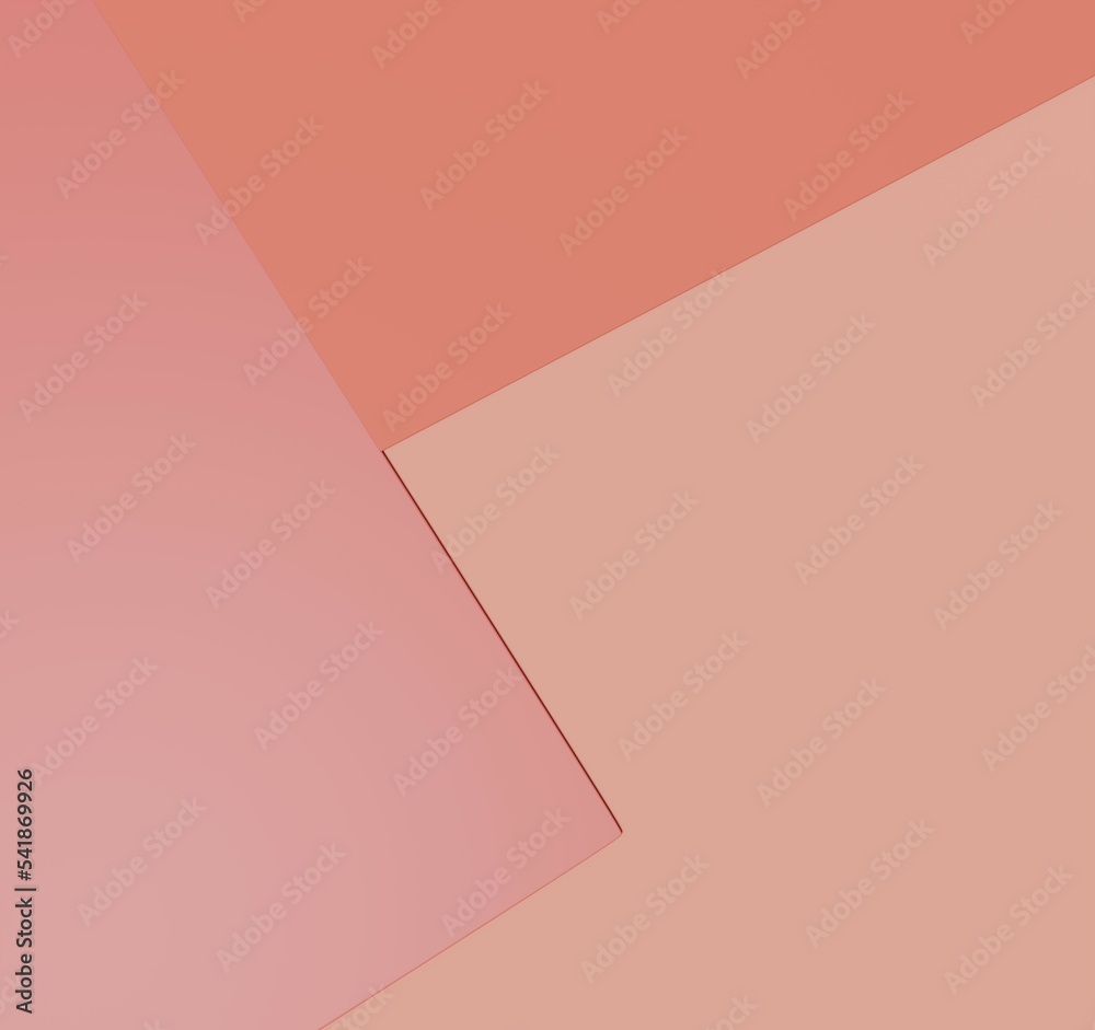 3D pink paper color for background Stock Illustration | Adobe Stock