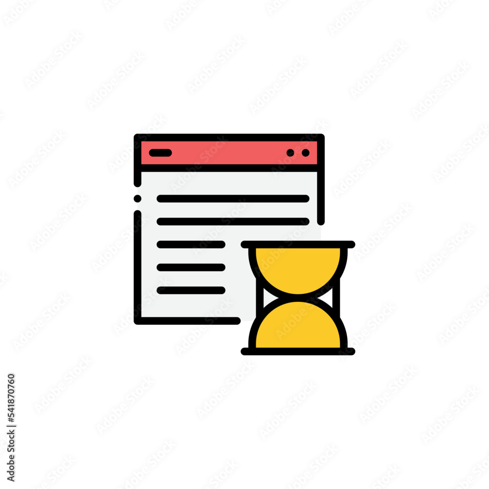 browser history icon Stock Vector | Adobe Stock