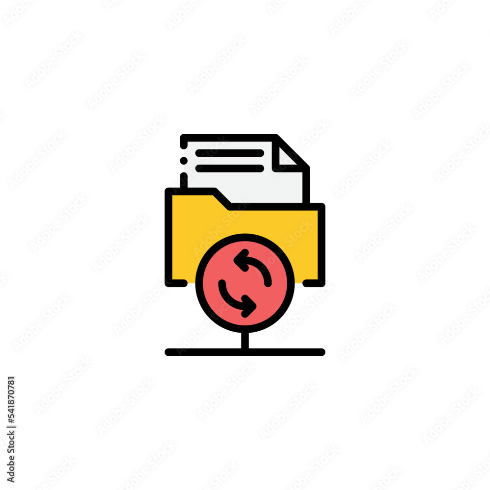 file sharing icon Stock Vector | Adobe Stock