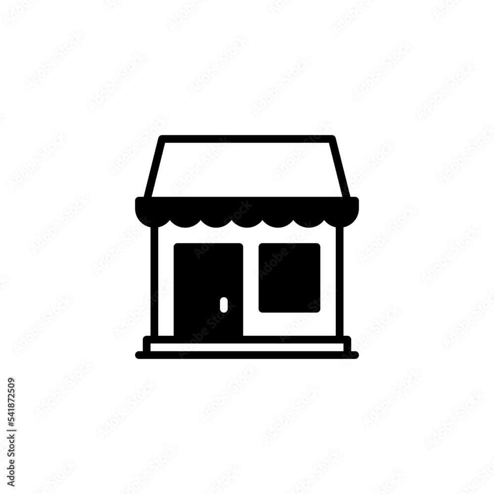 Vecteur Stock store front icon | Adobe Stock