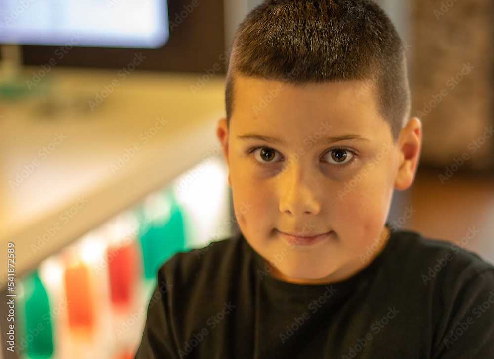 portrait of a boy Stock Photo | Adobe Stock