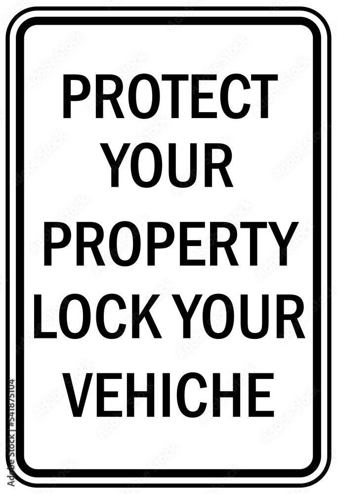 private property warning sign Stock Illustration | Adobe Stock