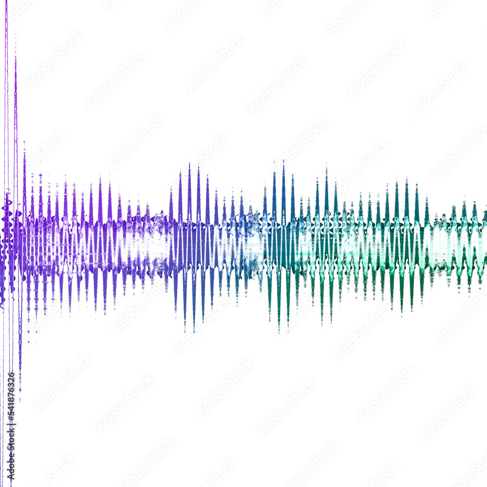 Abstract transparent wavy glitch art element. Stock Illustration ...