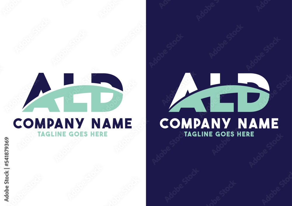 Letter ALD logo design vector template, ALD logo Stock Vector | Adobe Stock