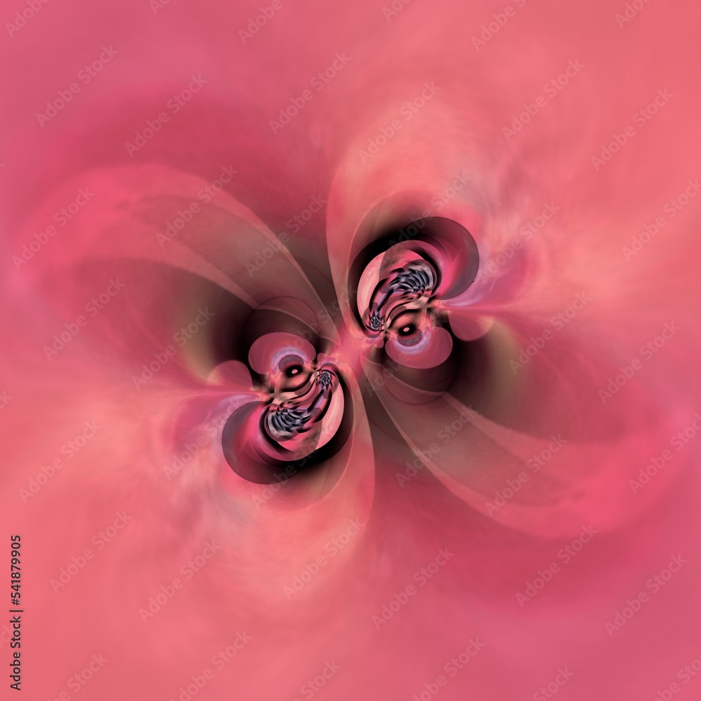 cute cartoon character in red purple and pink with grey and brown ...