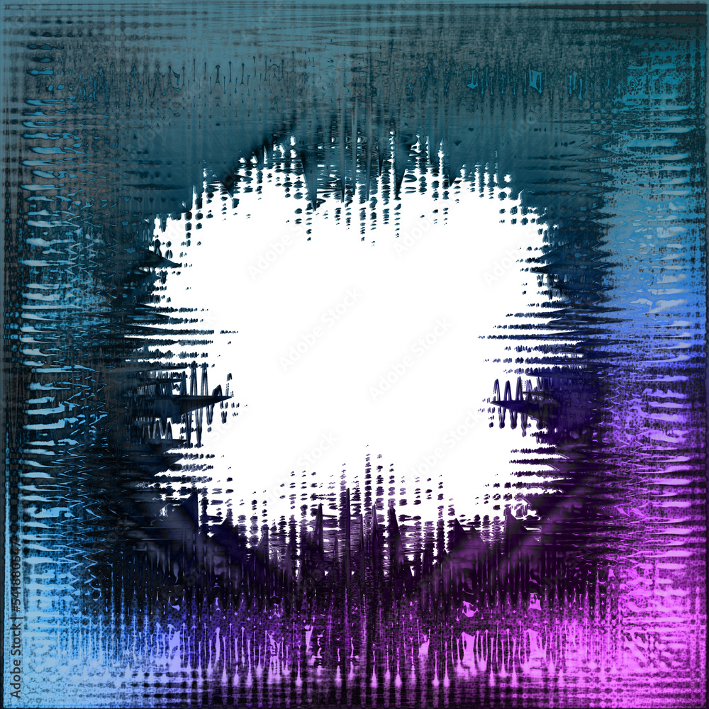 Abstract transparent gradient grunge texture border element. Stock ...