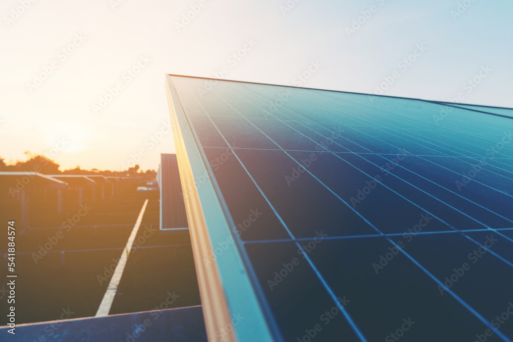 solar power plant Stock Photo | Adobe Stock