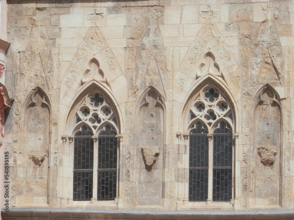 Church windows close-up Stock Photo | Adobe Stock