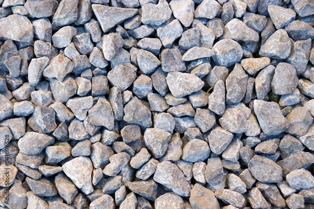 small stone background, light gravel road pebbles stone texture ...