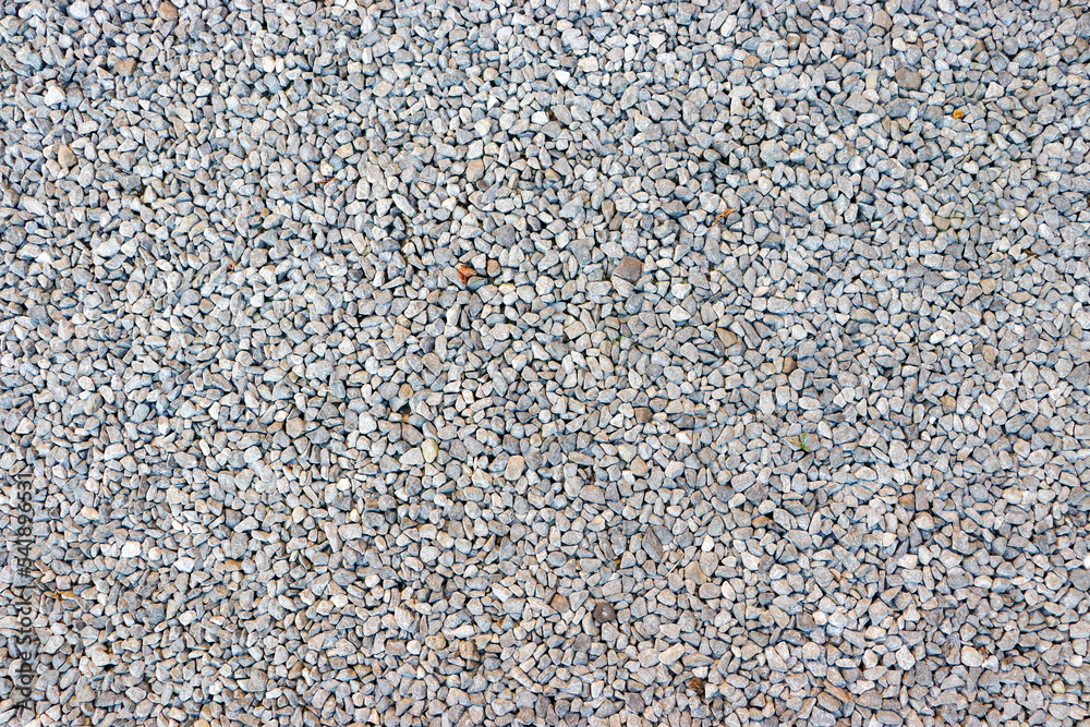 small stone background, light gravel road pebbles stone texture ...