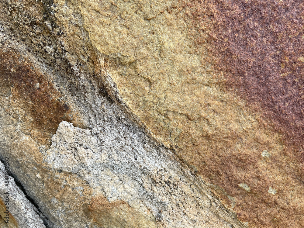 Stone rock boulder texture seaside landscape northern nature Stock ...