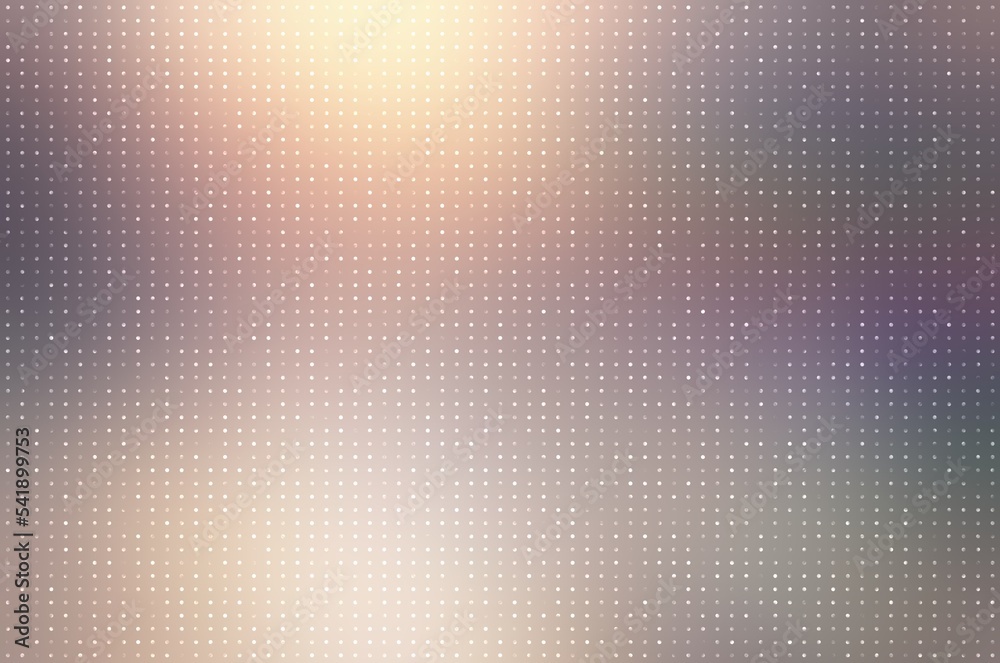 Repeat dot geometric mesh shimmering on shiny half translucent defocus ...