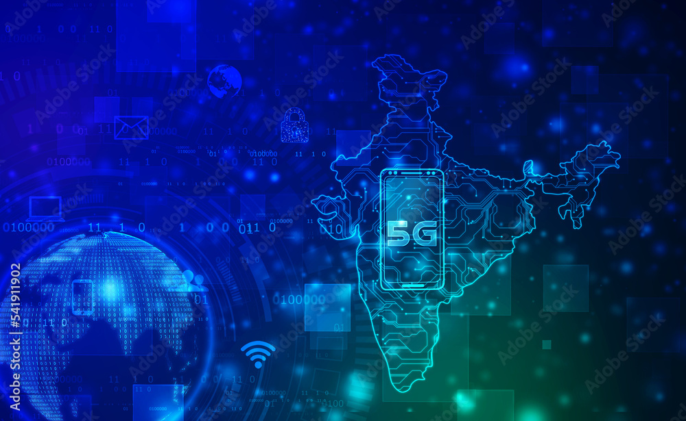 5G Network Internet Mobile Wireless Business concept, 5G mobile ...