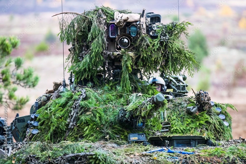 2022-10-29 Pabrade Lithuania CV9035NL. Combat Vehicle 90 is a family of ...