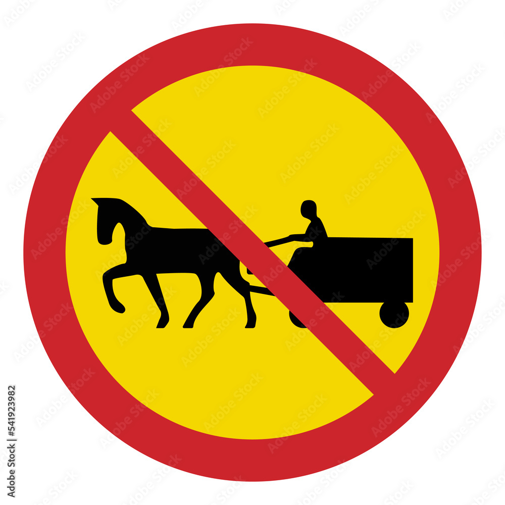 Prohibited road signs. Animal movement prohibited. Traffic signs. Stock ...
