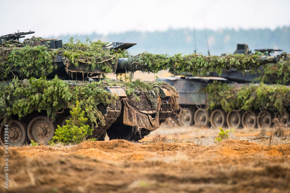 2022-10-29 Pabrade Lithuania main battle tank Leopard 2 A6 Version by ...