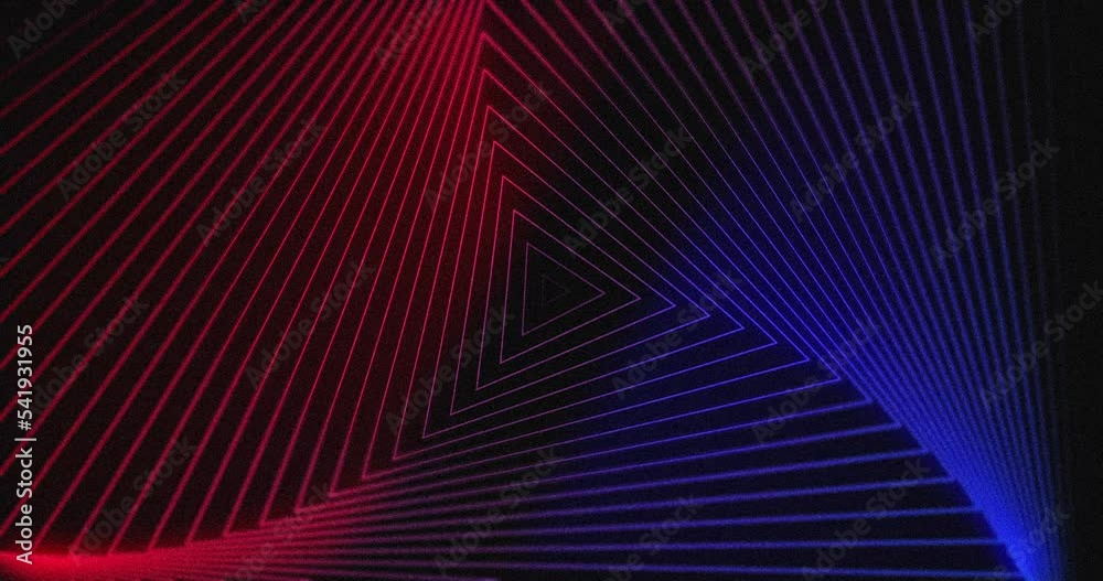 abstract background - triangle wave looped animation 4K. Motion graphics background. Shape ...