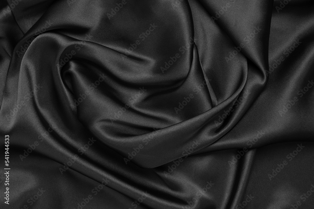 Part of the dark fabric texture of the fabric for the background and ...