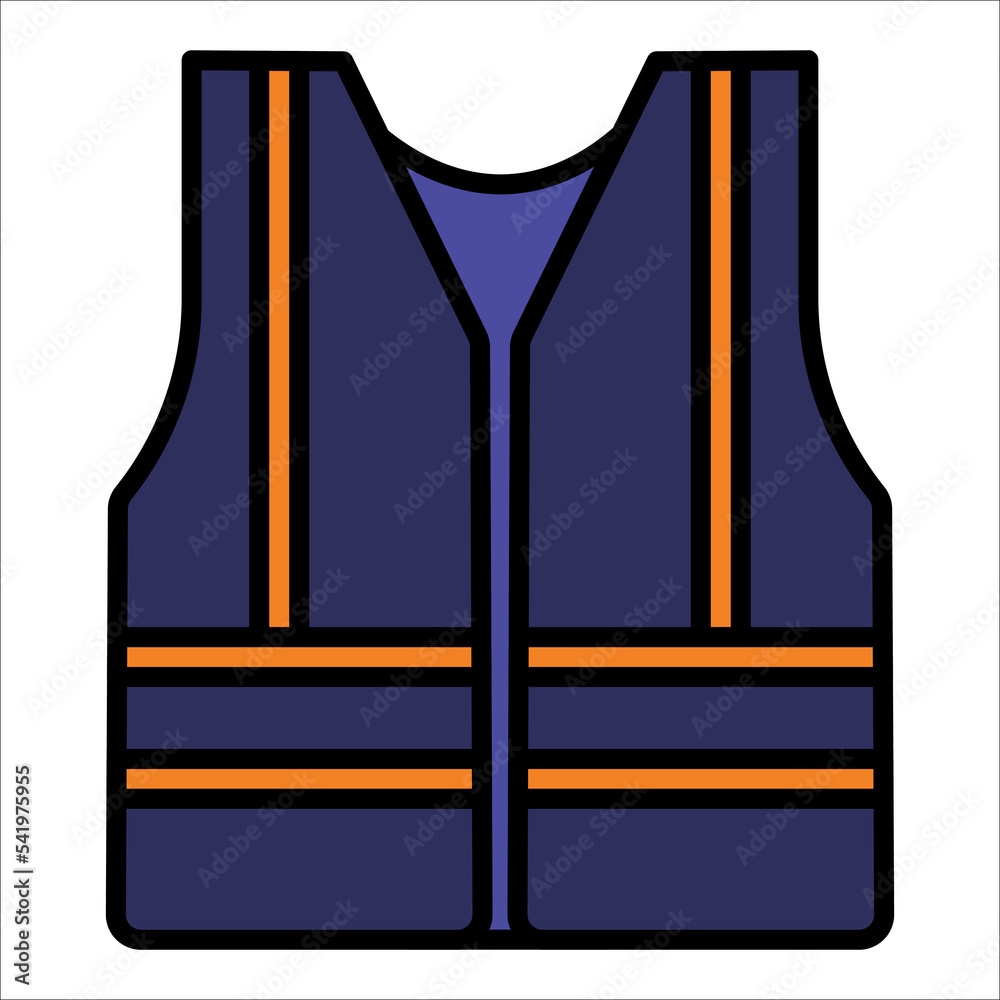 Concrete vest construction icon for your website, logo, app, UI ...
