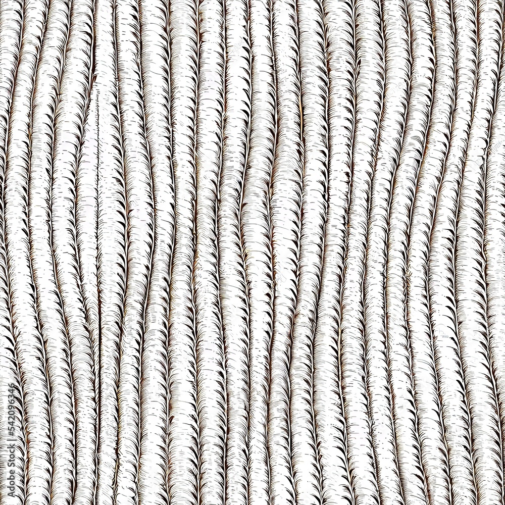 2d illustrated sewing machine stitches. Seamless sewing seam lines ...