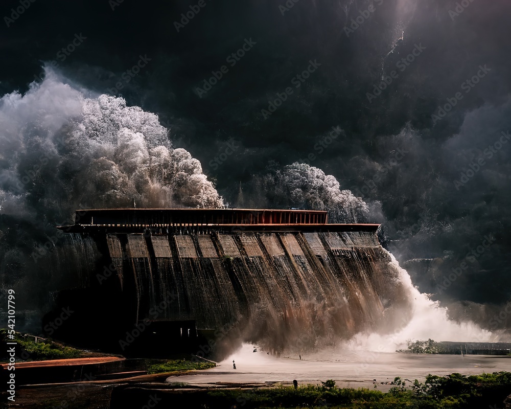 Delinal Hydro Power Plant, itaipu dam, Inga dam, typhoon phenomenon ...