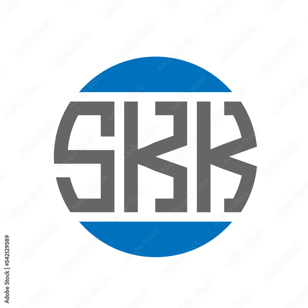 SKK letter logo design on white background. SKK creative initials ...