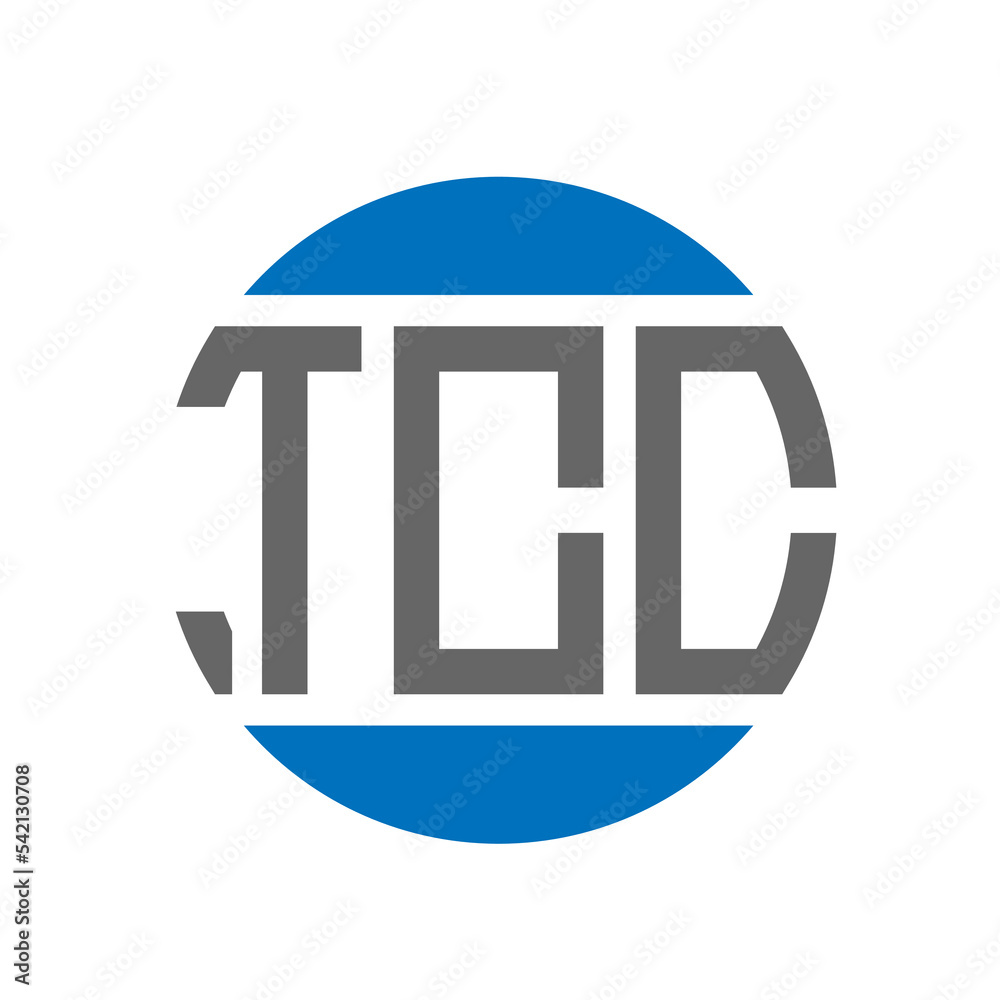 TCC letter logo design on white background. TCC creative initials ...