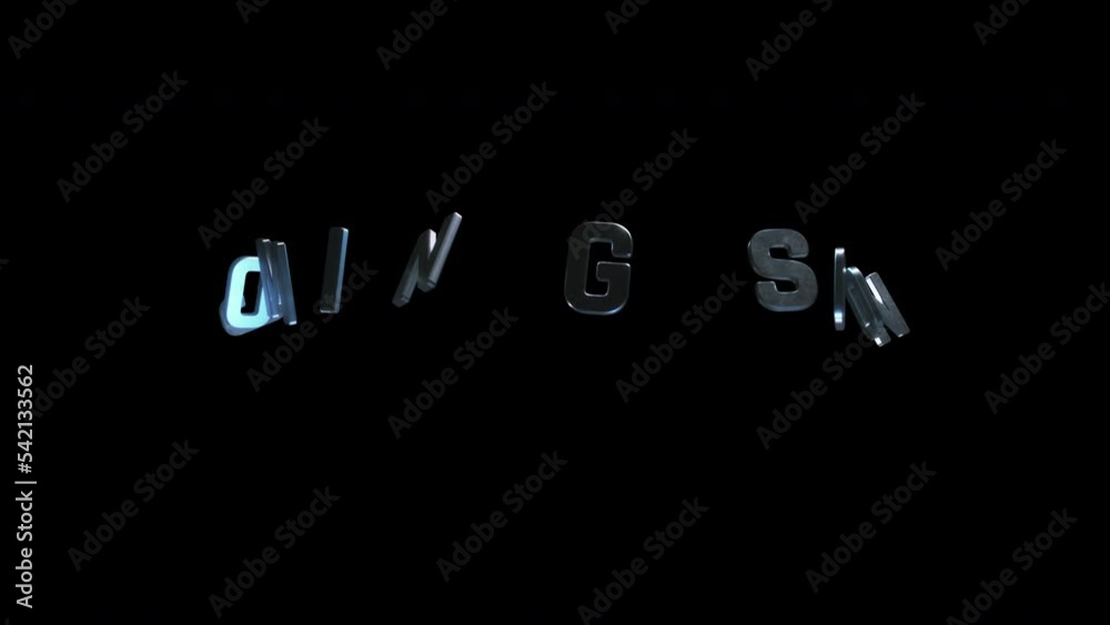 Coming Soon Motion Metallic Title Background, Epic And Futuristic ...