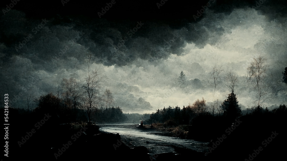 Dark Landscape Backgrounds