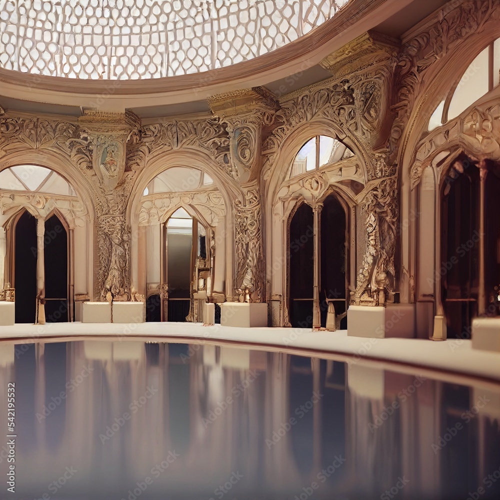 Palace Wedding Venue, bride and groom, Special romantic ballroom-view ...