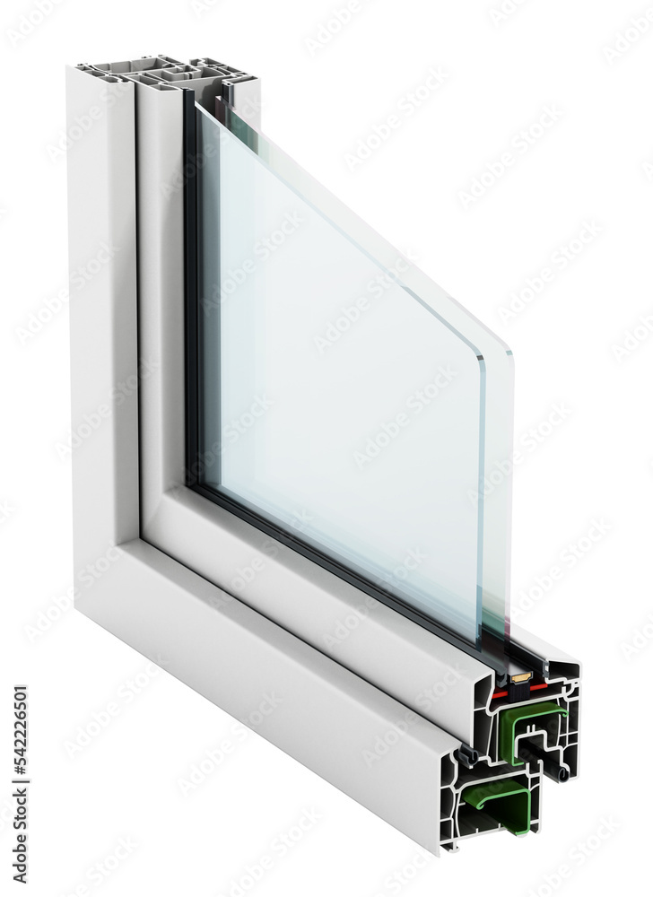 PVC window on transparent background Stock Illustration | Adobe Stock