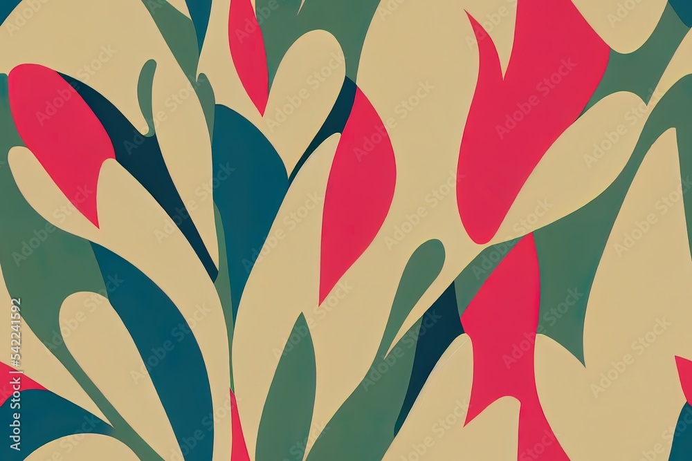 Cute Safari Animal skin print seamless pattern 2d illustrated ...