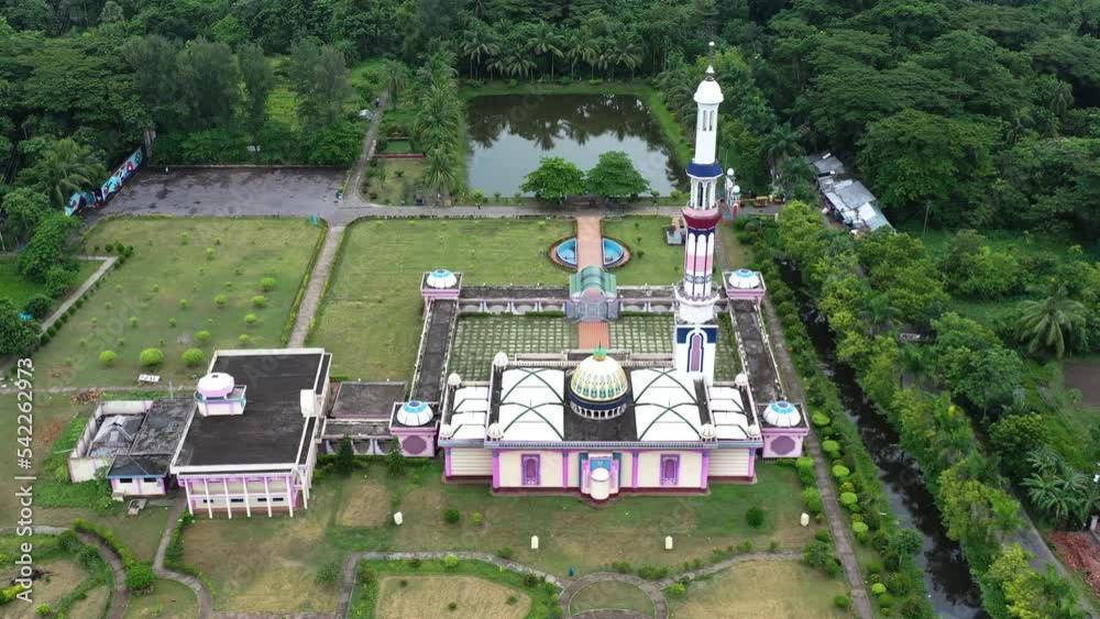 The Baitul Aman Jame Masjid Complex commonly known as Guthia Mosque of ...