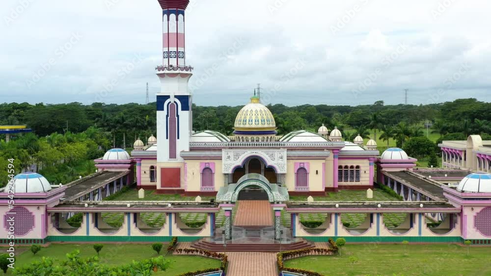 The Baitul Aman Jame Masjid Complex commonly known as Guthia Mosque of ...