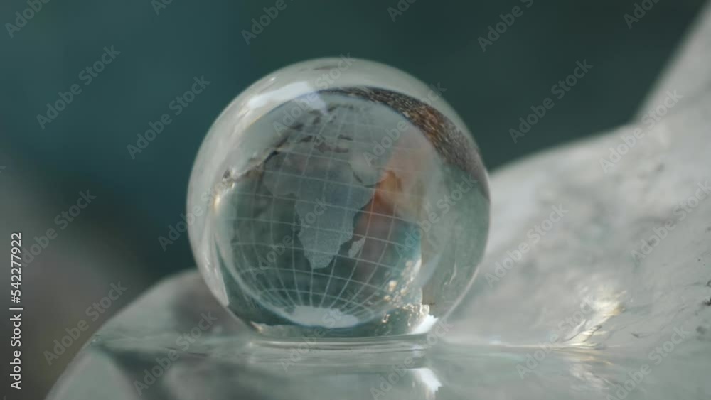 glass globe burning, Earth day, planet on fire. glass globe on fire ...