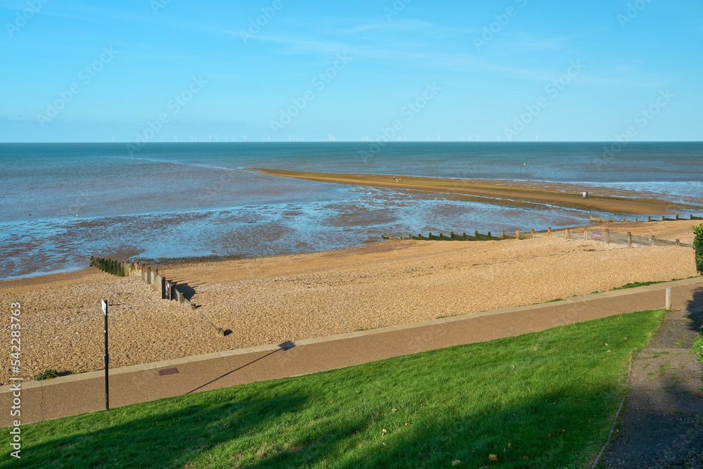 The Street on Tankerton Beach is a stretch of pebbles and sand revealed ...