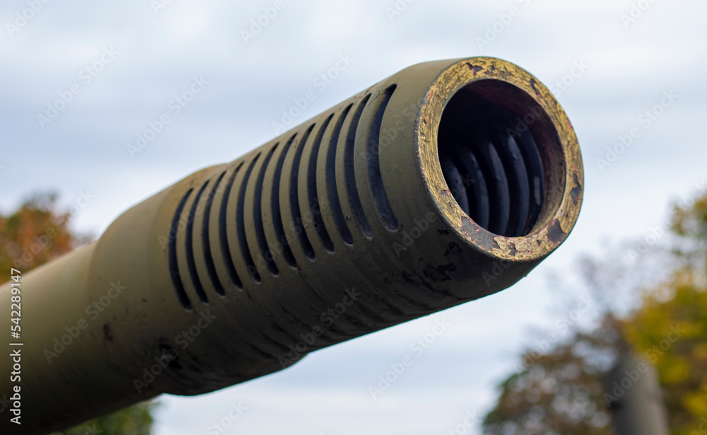 Heavy artillery of World War II, Soviet howitzer gun ML-20. Caliber 152 ...