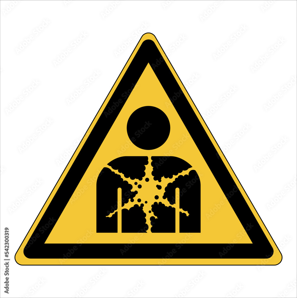 Safety Warning Sign Original International Standards ISO 7010 Warning ...