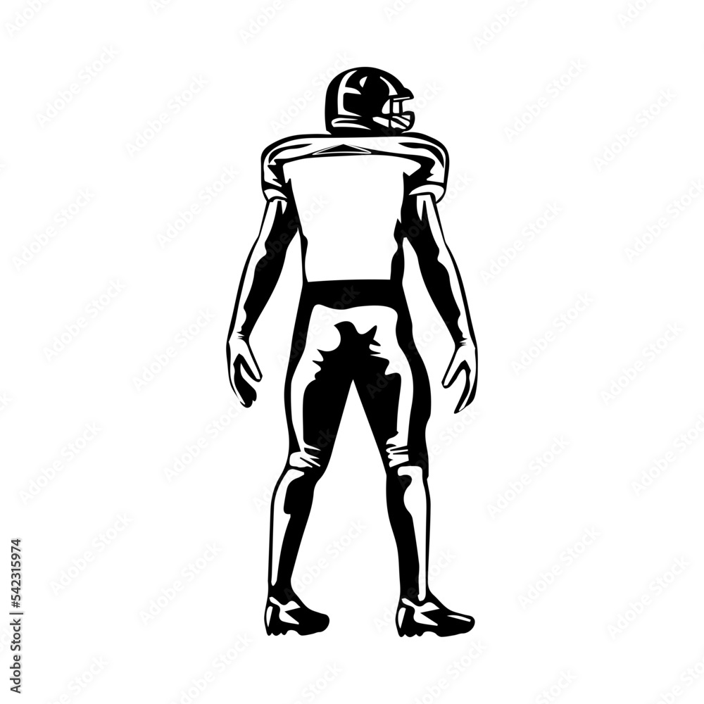 football player svg, Football name svg, football svg, football team svg ...