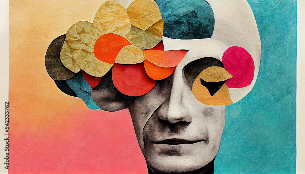 Mental States collage aesthetic, imagination, creativity, thought ...