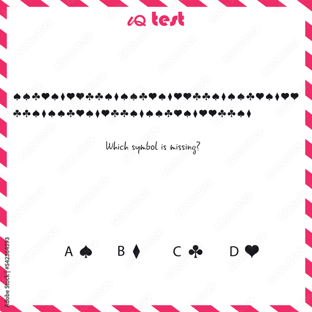 Practice Questions Worksheet for Education and IQ Test. Intelligence ...