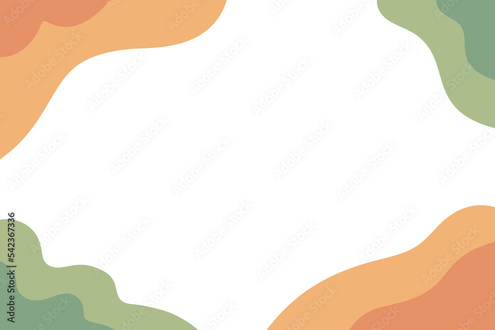 Simple banner background design template vector. Stock Vector | Adobe Stock