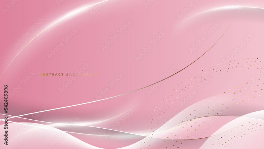 Abstract gold and soft pastel pink luxury background Stock Vector ...