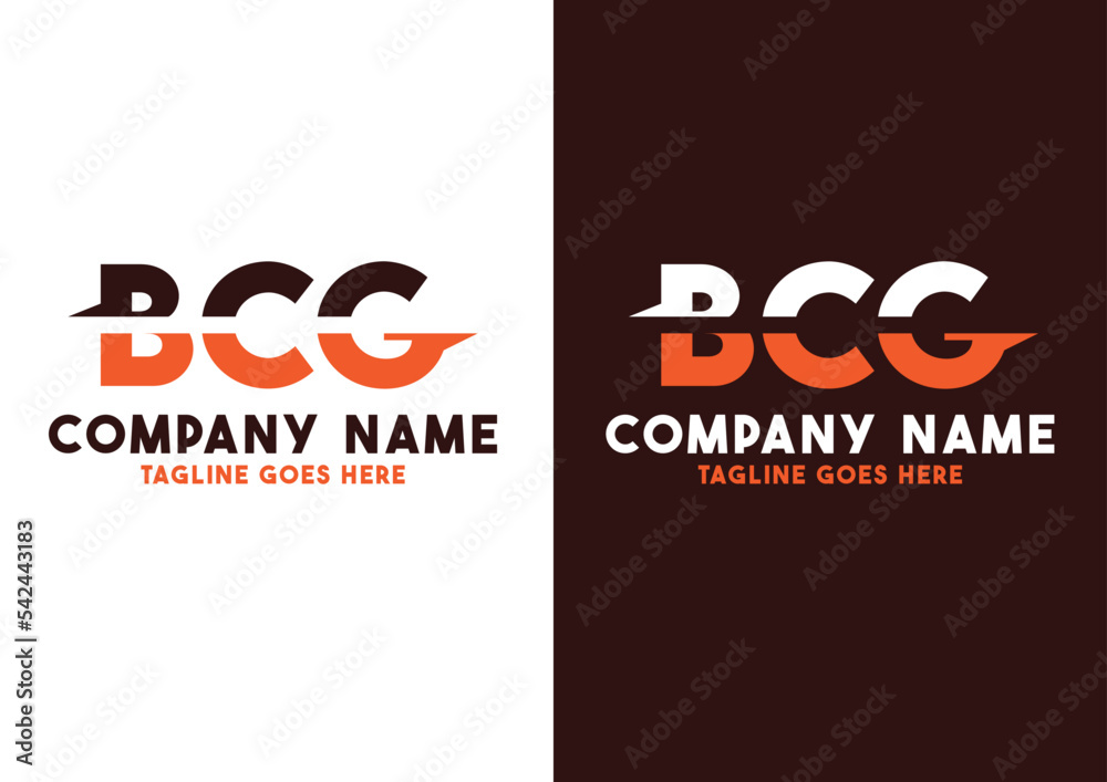 Letter BCG logo design vector template, BCG logo Stock Vector | Adobe Stock