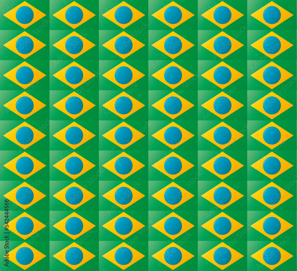 Pattern textura padrão bandeira do Brasil copa do mundo Stock Vector ...
