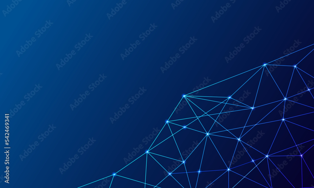 Network technology background future technological processes Represent ...